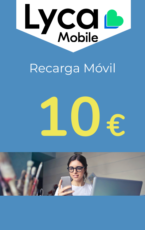Recarga en línea Lycamobile España: Internet o minutos
