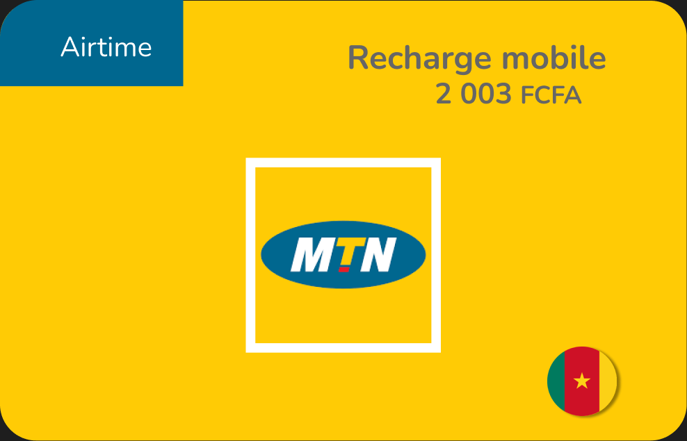 Recharge MTN Cameroun en ligne