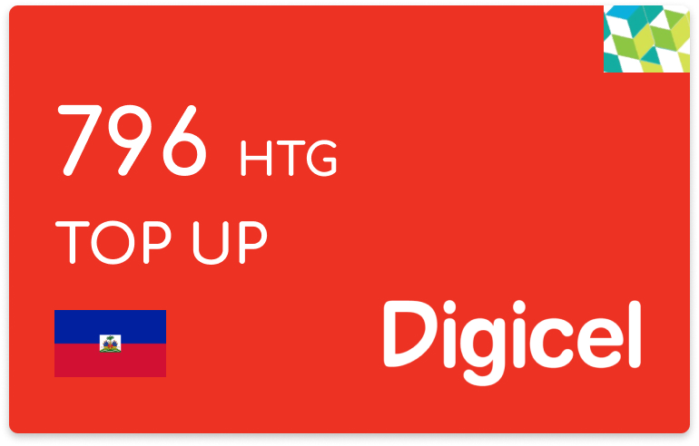 Recharge Digicel Haïti en ligne: crédit, internet et forfait