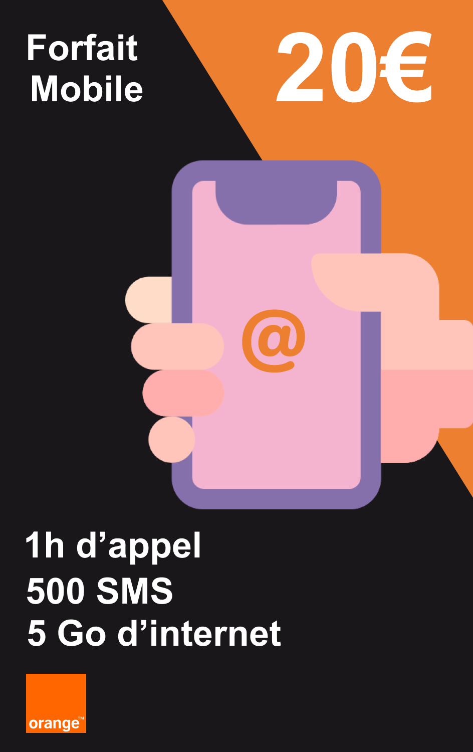 Recharge Orange France en ligne: crédit, internet et forfait